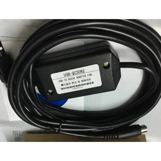 MITSUBISHI USB-QC30R2 PROGRAMMING CABLE USB RS232 - 3 METER | Shopee ...
