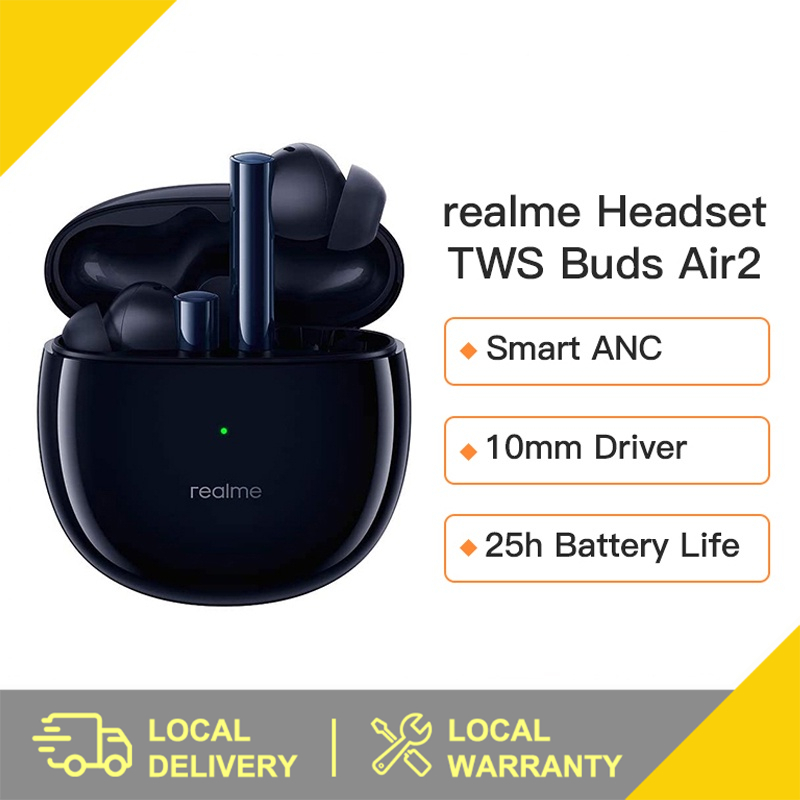 realme Earbuds Air 2 RMA2003 Air 3 RMA2105 Earphone Buds TWS Wireless ...