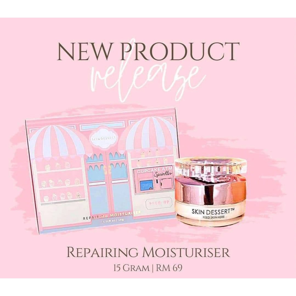 💞SKIN DESSERT💞 MADER MOISTURIZER SKIN DESSERT + FREEGIFT 🎁 | Shopee ...
