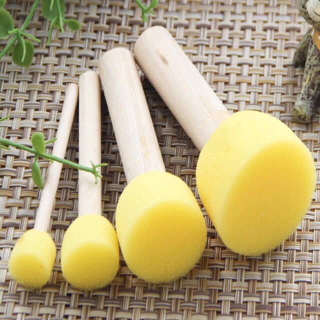 Do A Dot Sponge Small Round Sponge for Craft Kids brush | Shopee Malaysia