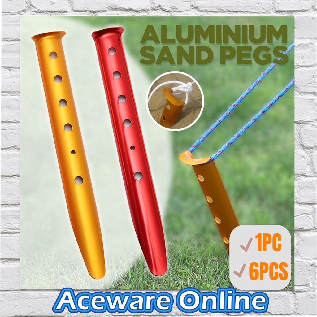 Aluminum U Shape Tent Peg for Sand Beach Flysheet Tent Nail Peg ...