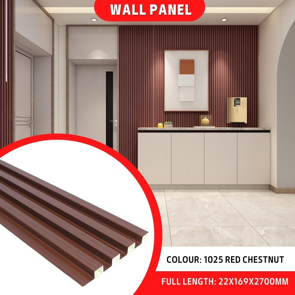 (1.45m)Wall Panel & PVC L-Profile for Home Living Decor-6 Colors| DIY ...