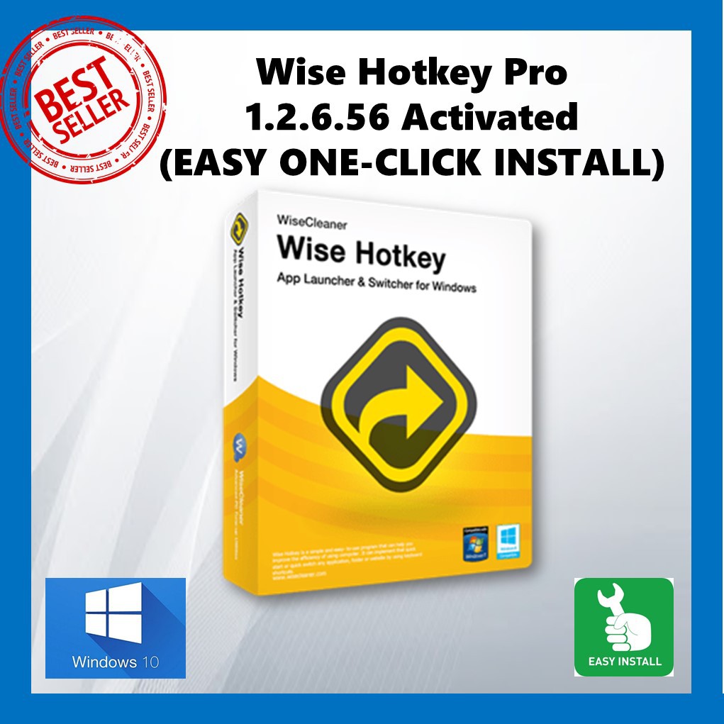 Wise Hotkey Pro 1.2.6.56 Activated (EASY ONE-CLICK INSTALL) | Shopee ...