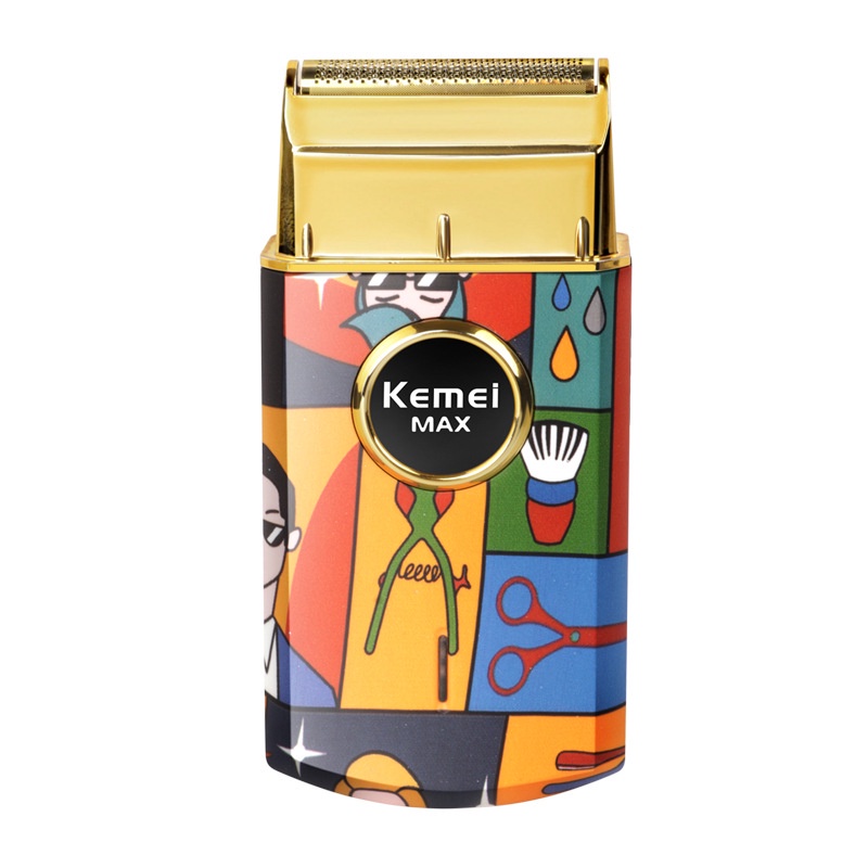 Kemei KM-RS7098 Uno cordless Single Foil Shaver StyleCraft Graffiti ...