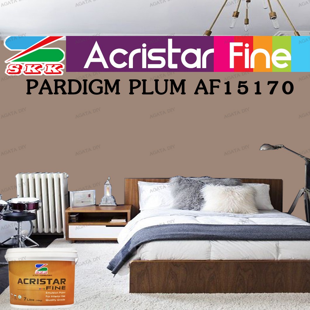 SKK ACRISTAR FINE 7L EMULSION INTERIOR WALL PAINT COLOR **OPTION 1/3 ...