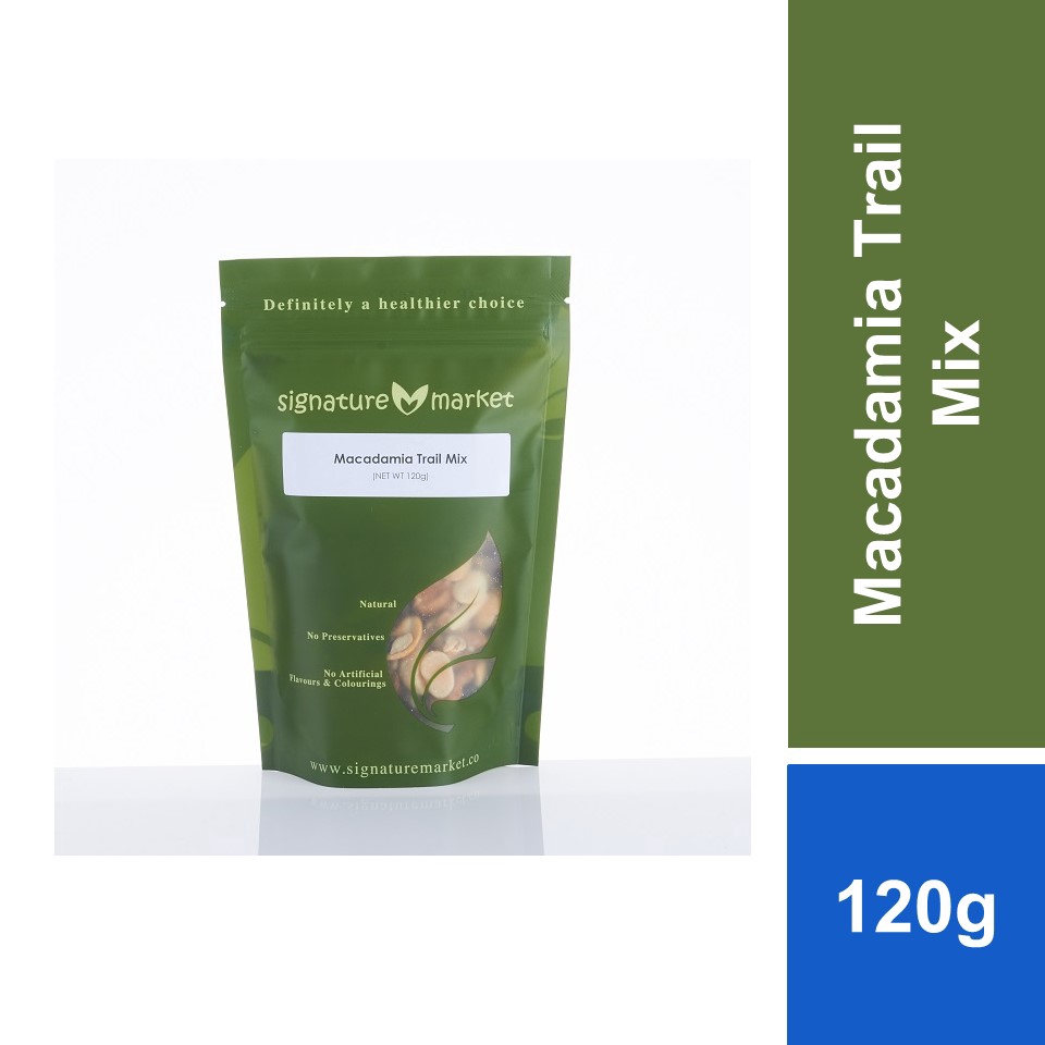 Signature Market Macadamia Trail Mix 120g | Shopee Malaysia
