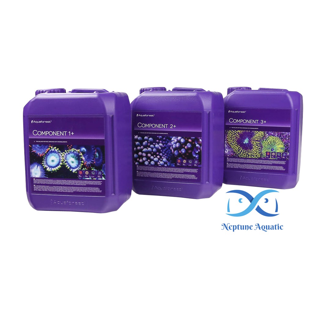 (Loose Packed) AF Component 1+ 2+ 3+ KH Buffer Calcium Magnesium Aqua ...