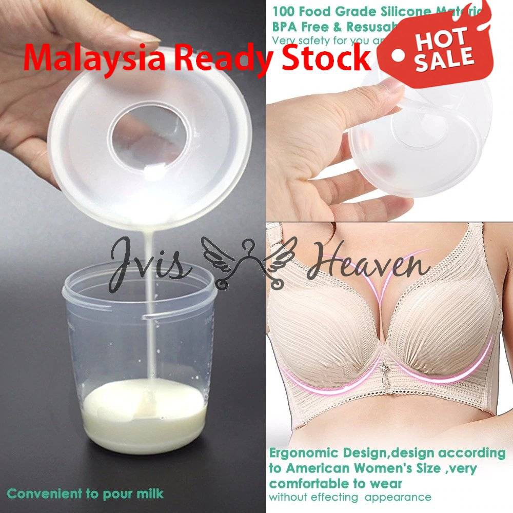 🔥 JVIS BPA FREE Silicone Breast Milk Collector Shell Silicone Breast Pad Breastfeeding | Shopee ...