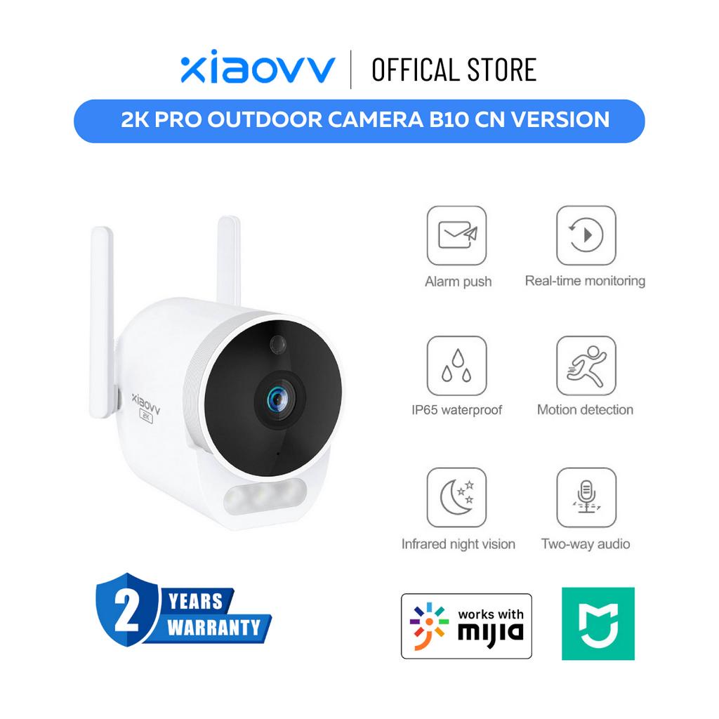 (Mi Home Version) Xiaovv B10 3.0MP 2K Pro Outdoor IP65 Waterproof ...