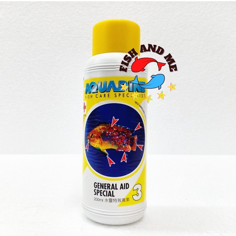 Aquadene General Aid Special 200ml fish medecine ubat ikan sakit yang ...