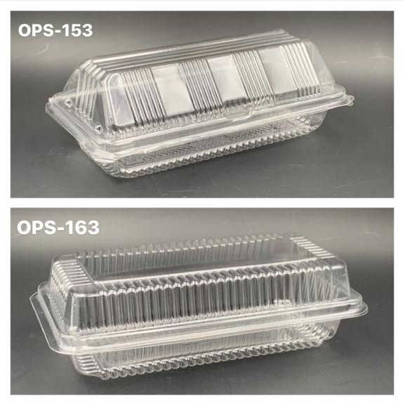 BENXON OPS-153/ OPS-163 PLASTIC TRAY WITH LOCK/ DIPOSABLE CLEAR FOOD ...