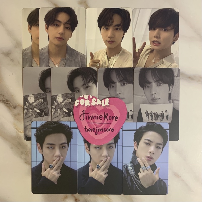 Bts PROOF ALBUM STANDARD COMPACT VERSION FULLSET OFFICIAL RANDOM PHOTOCARD JIN V JUNGKOOK ...