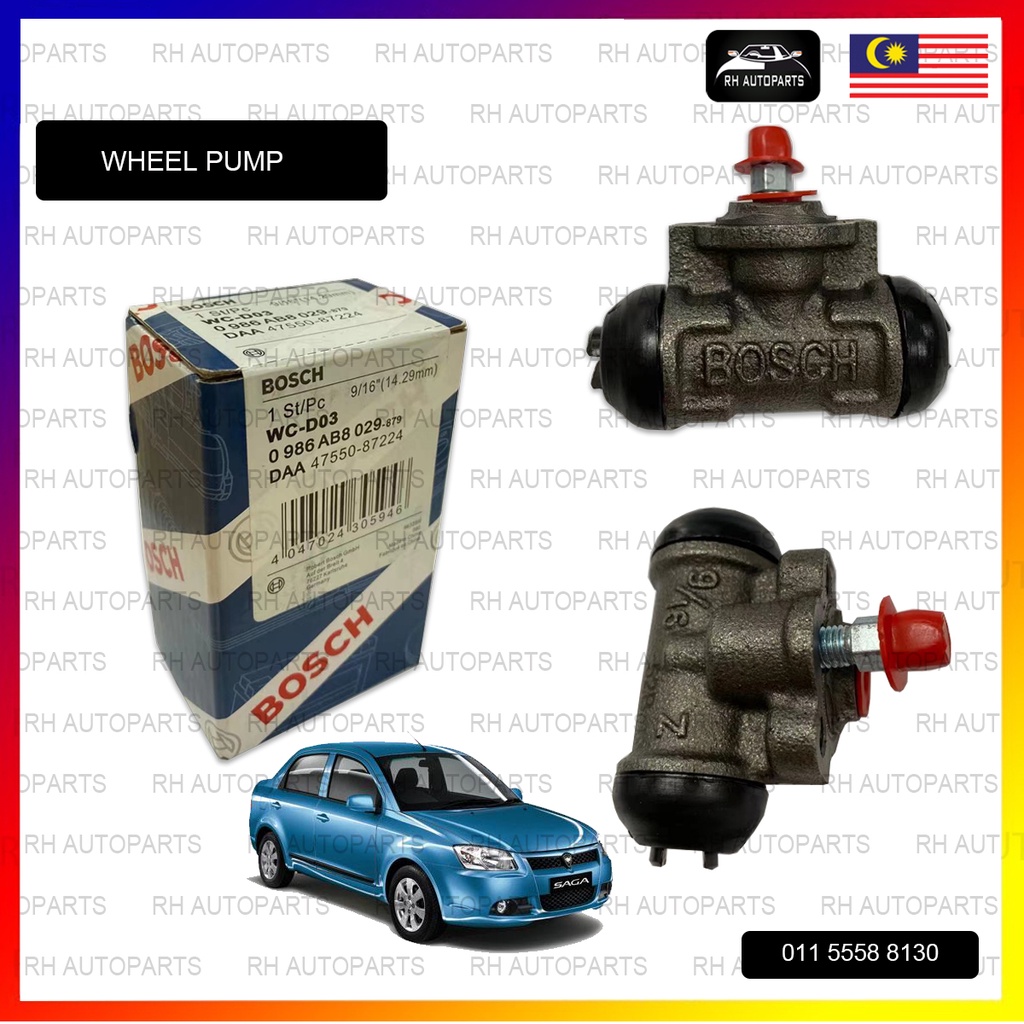 Bosch Proton Saga 12v, LMST, Wira 1.3 & 1.5, Iswara Rear Wheel Cylinder ...