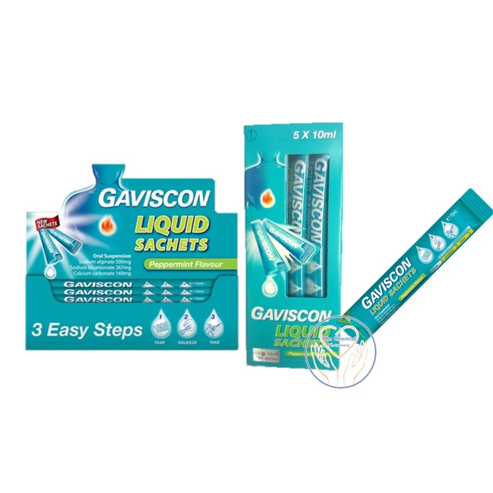Gaviscon Liquid Sachets 10ml (5s&24s) | Shopee Malaysia