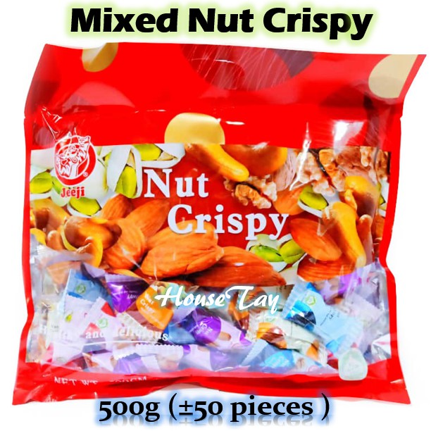 Nuts Crispy Candy / Kacang Tumbuk 500g (Approx.50pcs) | Shopee Malaysia