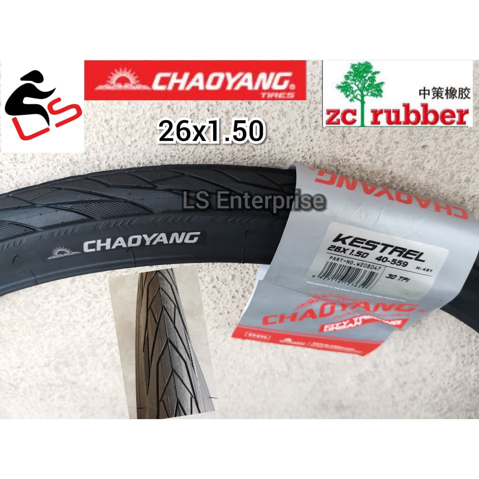 26x1.50 ChaoYang Tire Bicycle MTB Tayar Road Tyre | Shopee Malaysia