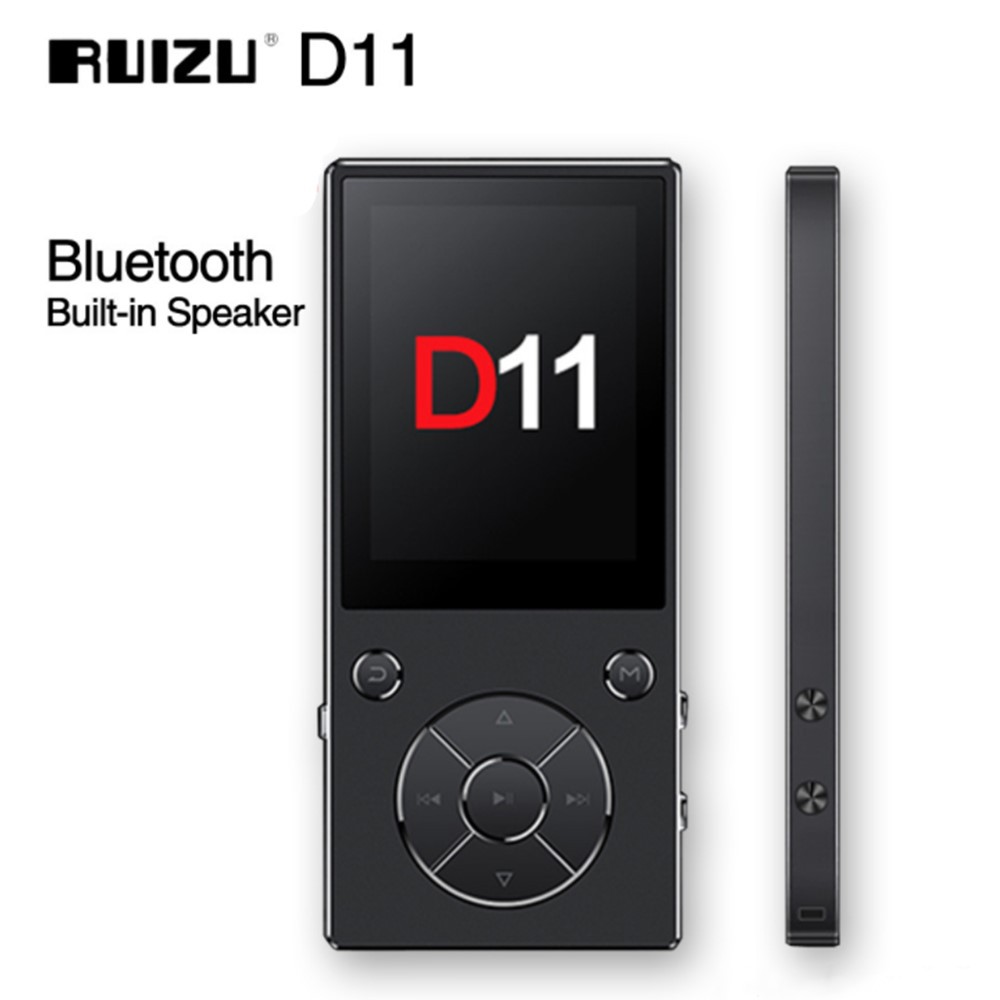 RUIZU D11 Bluetooth Metal MP3 Player Music Player 8GB Built-in Speaker ...