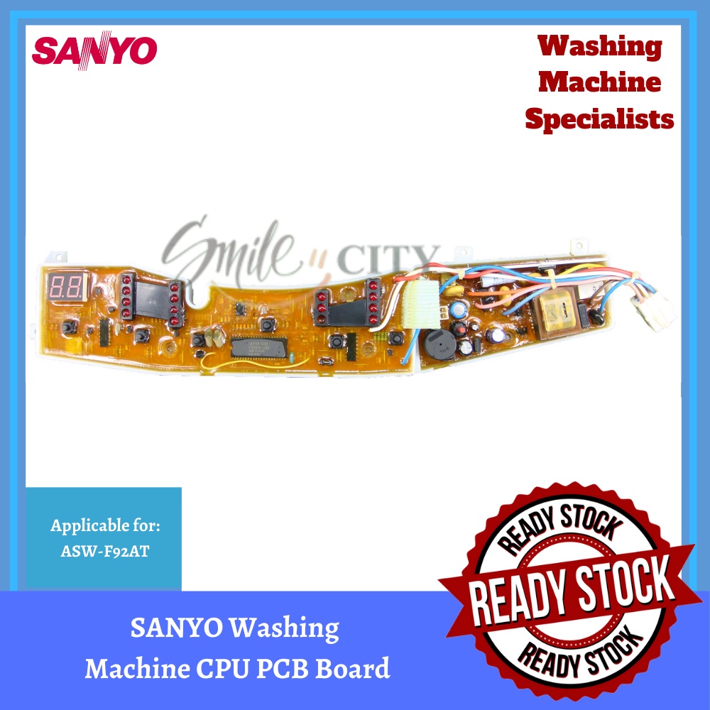 SANYO Washing Machine PCB Board / Papan PCB Mesin Basuh ASW-F92AT ...