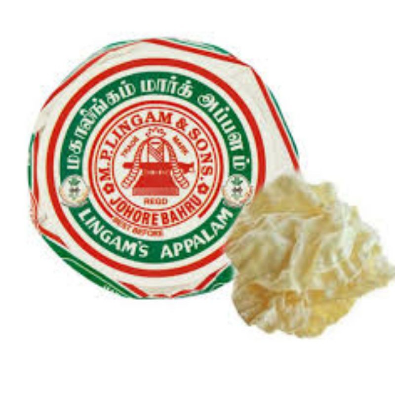 LINGAM'S APPALAM 100 GM | Shopee Malaysia