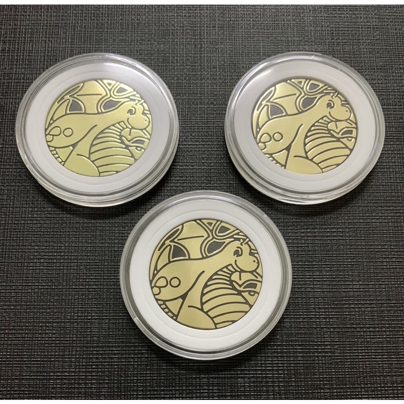Pokemon Collectible Coin - Shaymin, Manaphy, Rowlet, Alolan Ninetales ...