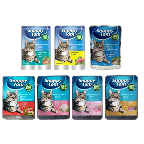 Snappy Tom Wet Food 85g | Shopee Malaysia