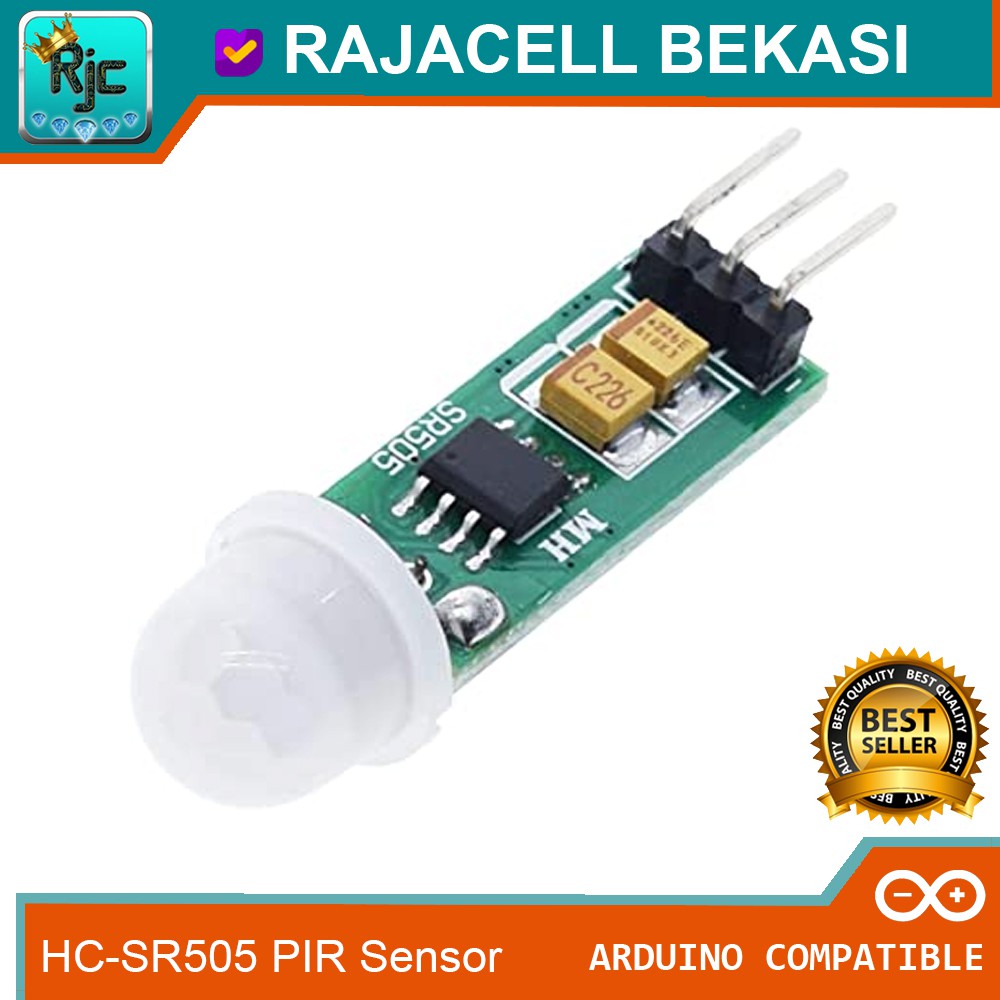 Hc-sr505 Mini PIR Sensor body sensing module for arduino | Shopee Malaysia