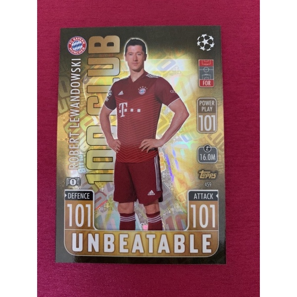 Topps Match Attax TCG: Bayern Munich Robert Lewandowski. Mint condition. | Shopee Malaysia