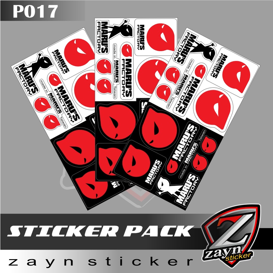 Sticker PACK VESPA SCOOTER MARUS FACTORY STICKER + CUTTING/CUTOR P017 ...