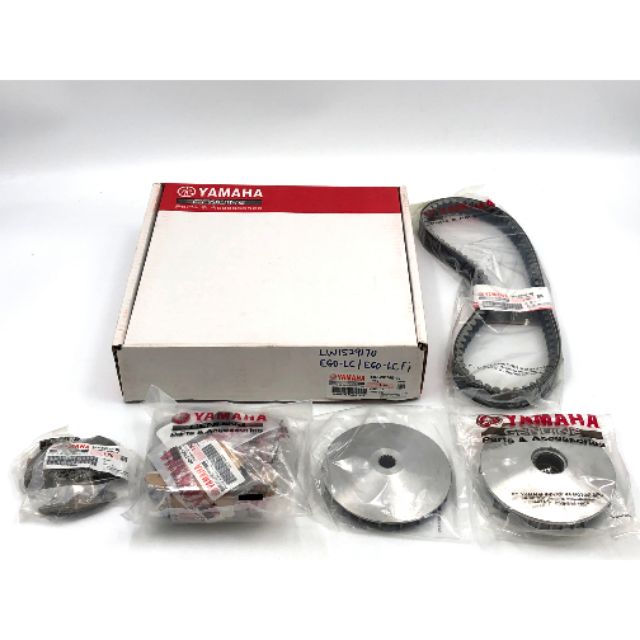 (100% ORIGINAL HLY) YAMAHA EGO-LC / EGO-LC FI V-BELT SET (PULLEY SET) | Shopee Malaysia