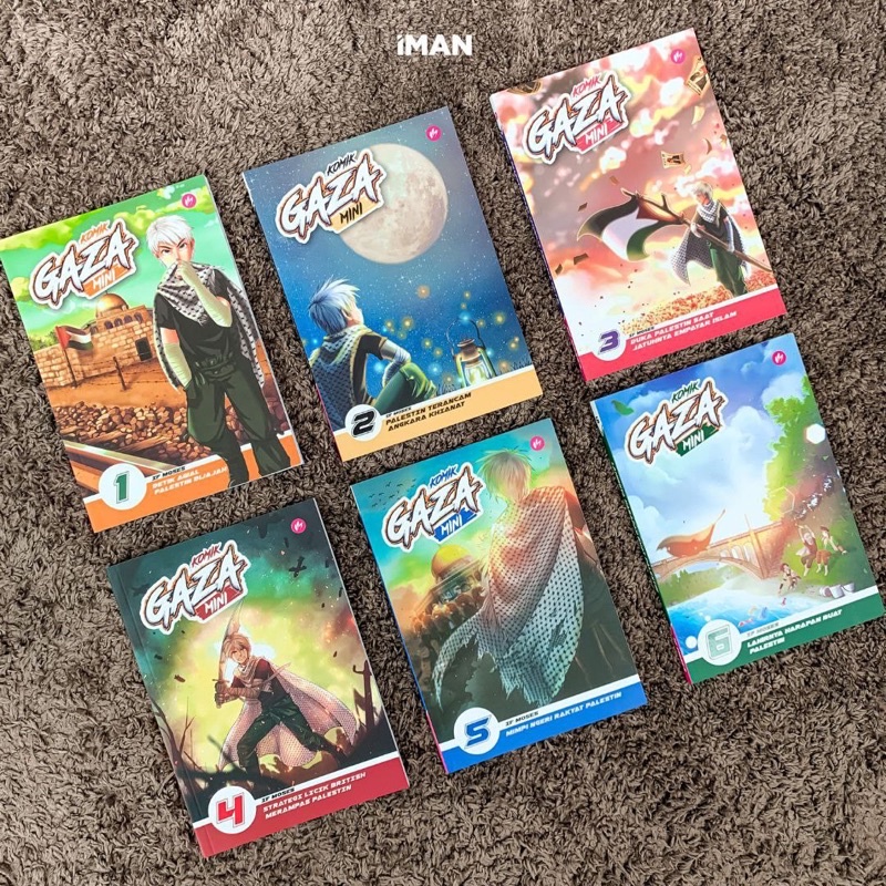🌺🌺 Komik Gaza Mini #1 #2 #3 #4 #5 #6 IF Moses Palestin Komik Bergambar ...