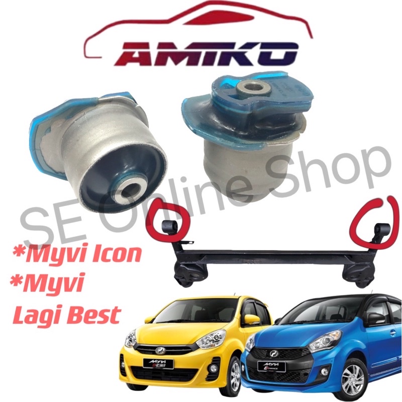 AMIKO Heavy Duty Axle Bush Myvi Lagi Best Myvi ICON Silicone Rear Axle ...