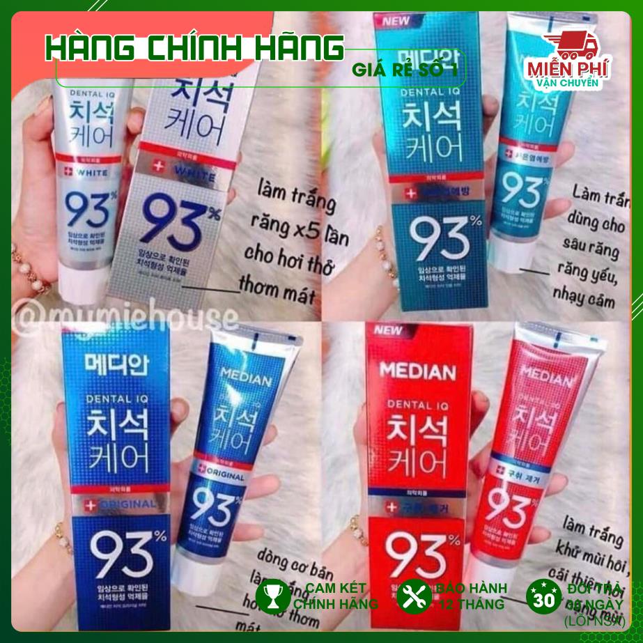 Median 93% Tooth-Paste Whitening Toothpaste - Korean Product | Shopee ...