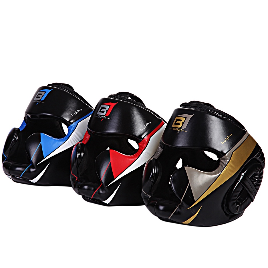 XS/S/M/L/XL kids adults Kick Boxing Helmet for Men Women PU Karate Muay ...