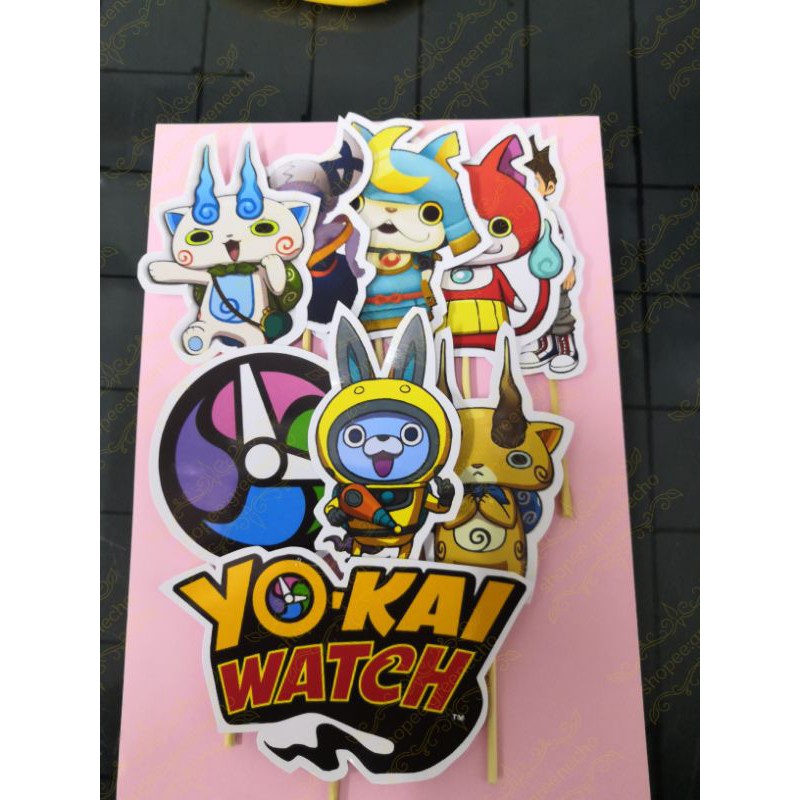 yokai watch cake topper (1set) | Shopee Malaysia