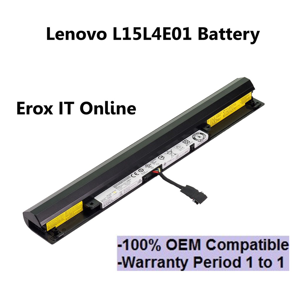 L15L4A01 L15L4E01 L15M4A01 L15S4A01 Battery for Lenovo IdeaPad 100 15 ...