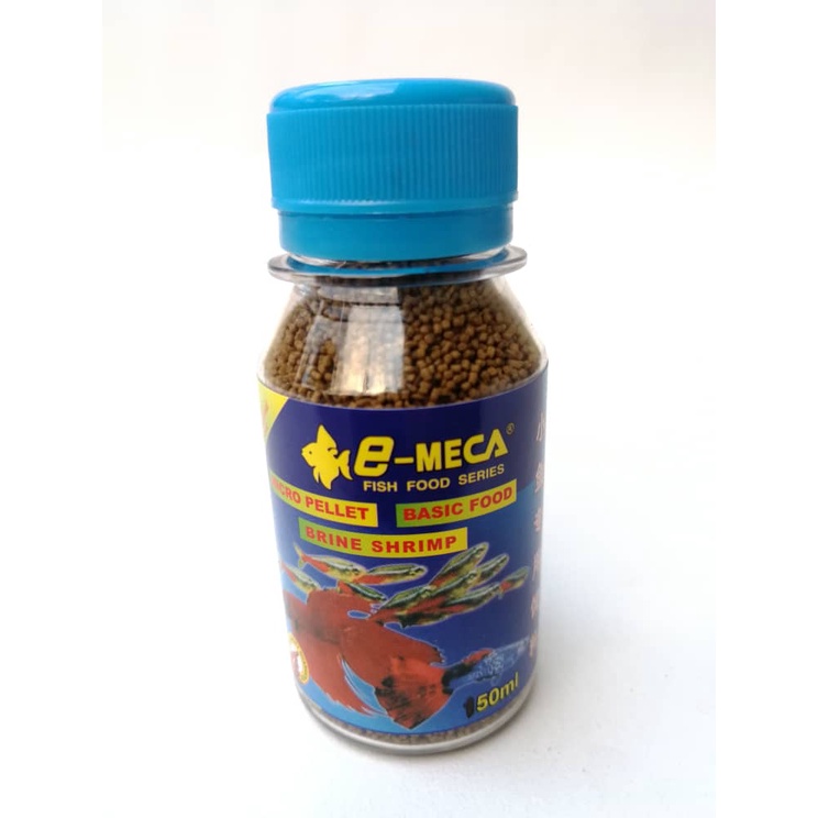 e-Meca Micro Pellet Aquarium Fish Food 30gram Makanan Ikan Akuarium ...