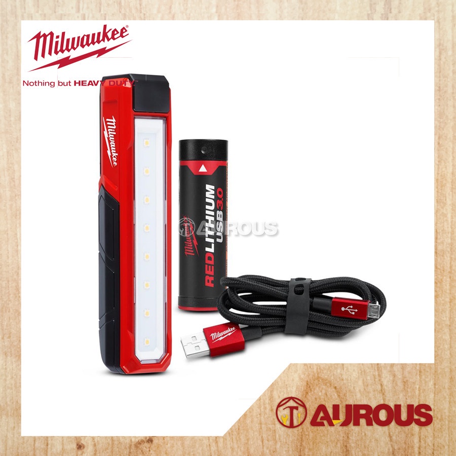 MILWAUKEE L4 B3 MAGNETIC USB RECHARGEABLE PERSONAL POCKET FLOOD LIGHT ...