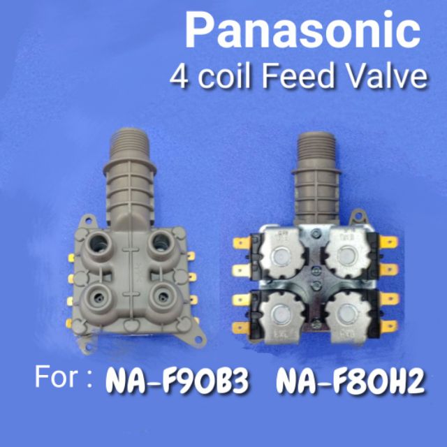 Panasonic NA-F90B3 NAF-80H2 Inlet Valve Feed Valve 4way 4coil 4 coil 4 ...