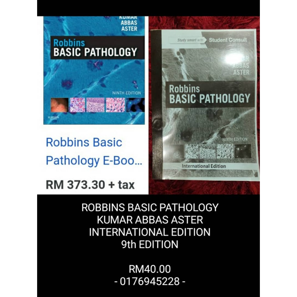 Robbins Basic Pathology (9th Edition) | Shopee Malaysia