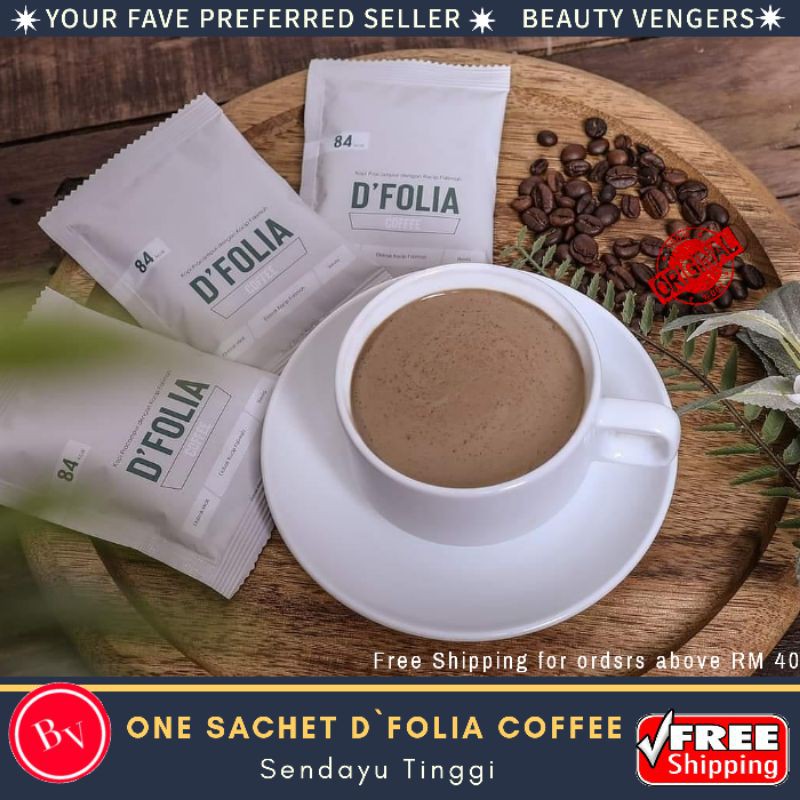 D'folia Coffee Sendayu Tinggi Trial (1 sachet) | Shopee Malaysia