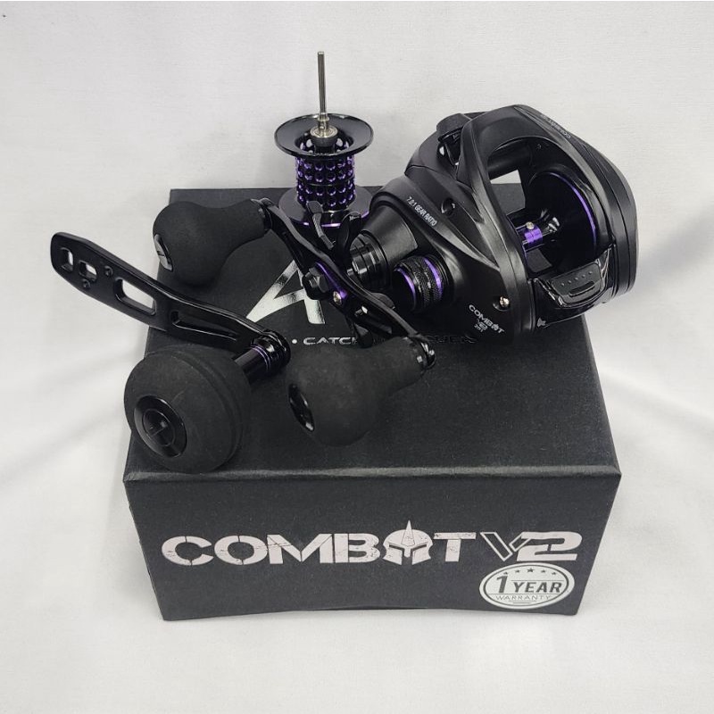 ATC COMBAT PLUS V2 201 LIGHT JIGGING AND HEAVY COVER FISHING REEL ...
