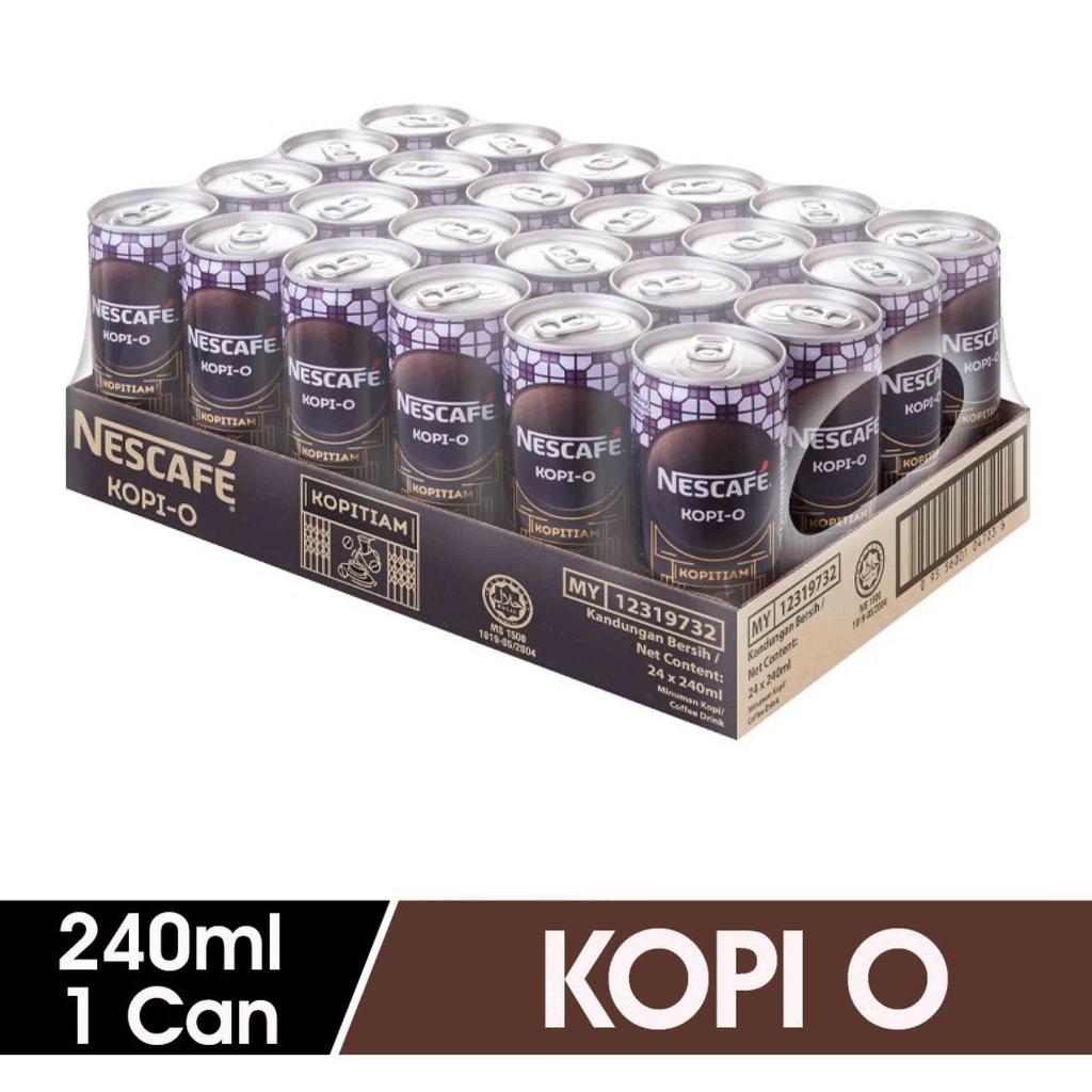 NESCAFE Original/ Mocha/ Latte/ Tarik/ Kopi O (240ml x 24 Cans) | Shopee Malaysia