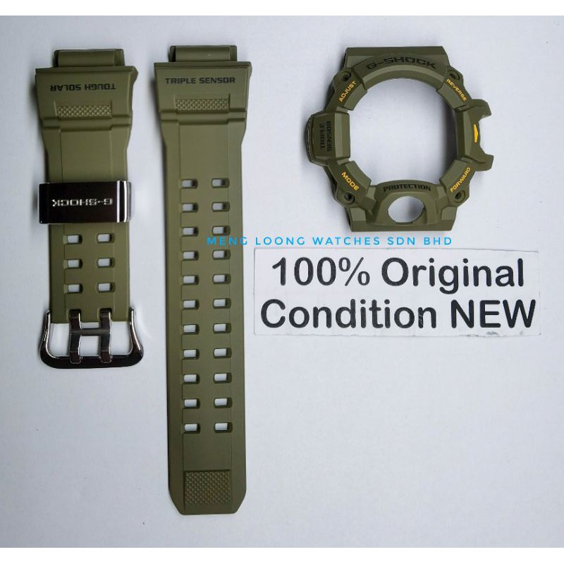 [ORIGINAL] G-SHOCK G9400 GW9400 RANGEMAN OLIVE GREEN NAVY BLUE BAND AND ...