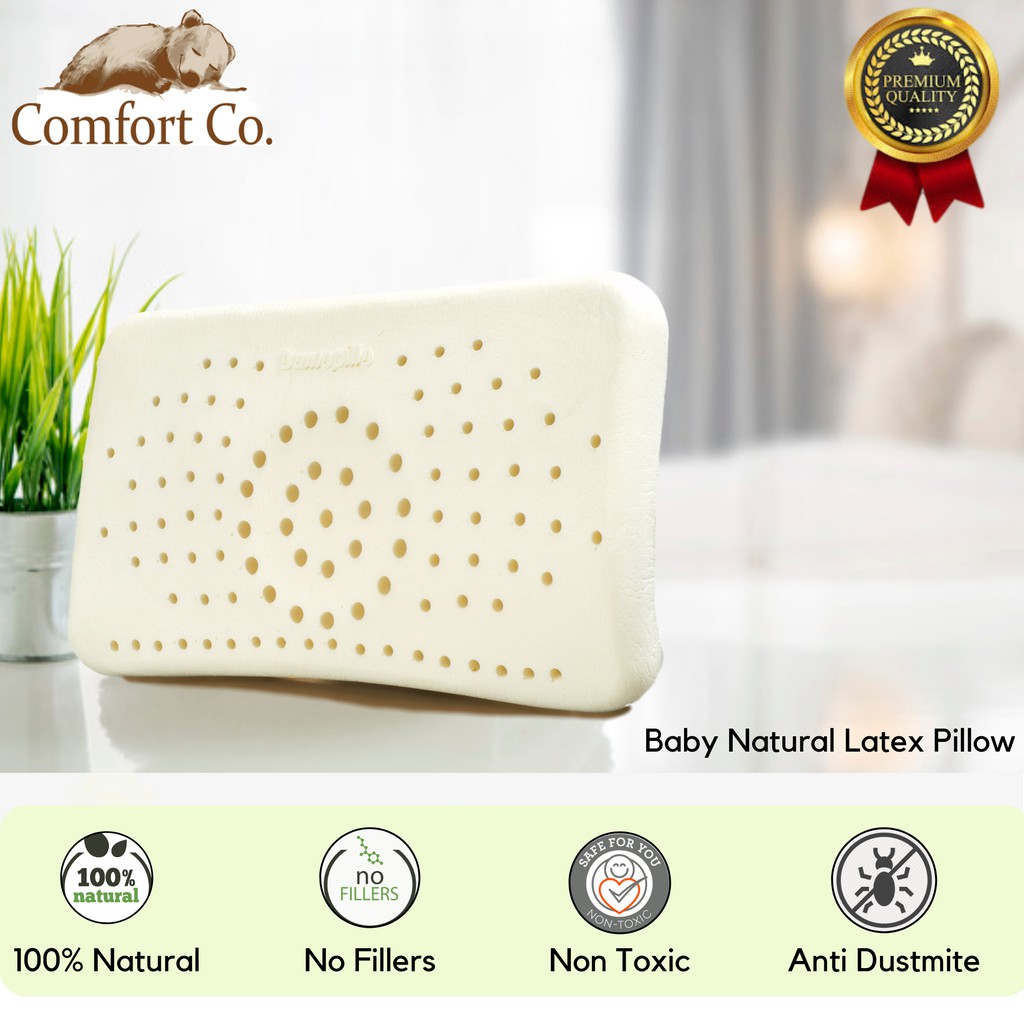 LiveWise Baby First Pillow (100% Natural Latex - Classic) | Shopee Malaysia