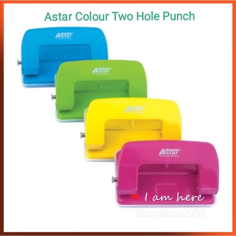 Astar P202 Two Holes Punch / Paper Punch / Penebuk Lubang Kertas ...