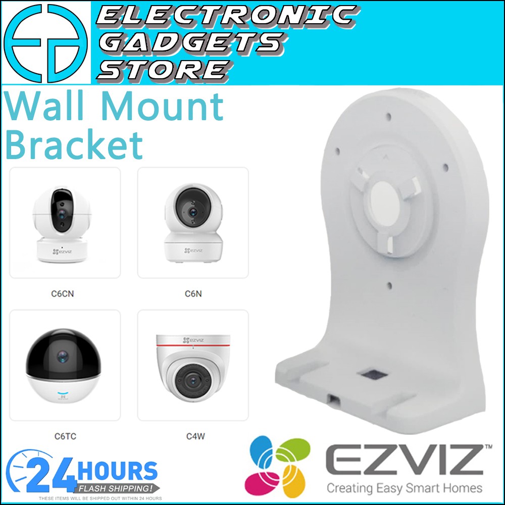 (READY STOCK) Ezviz Wall Mount Bracket Compatible with EZVIZ C6 Series ...