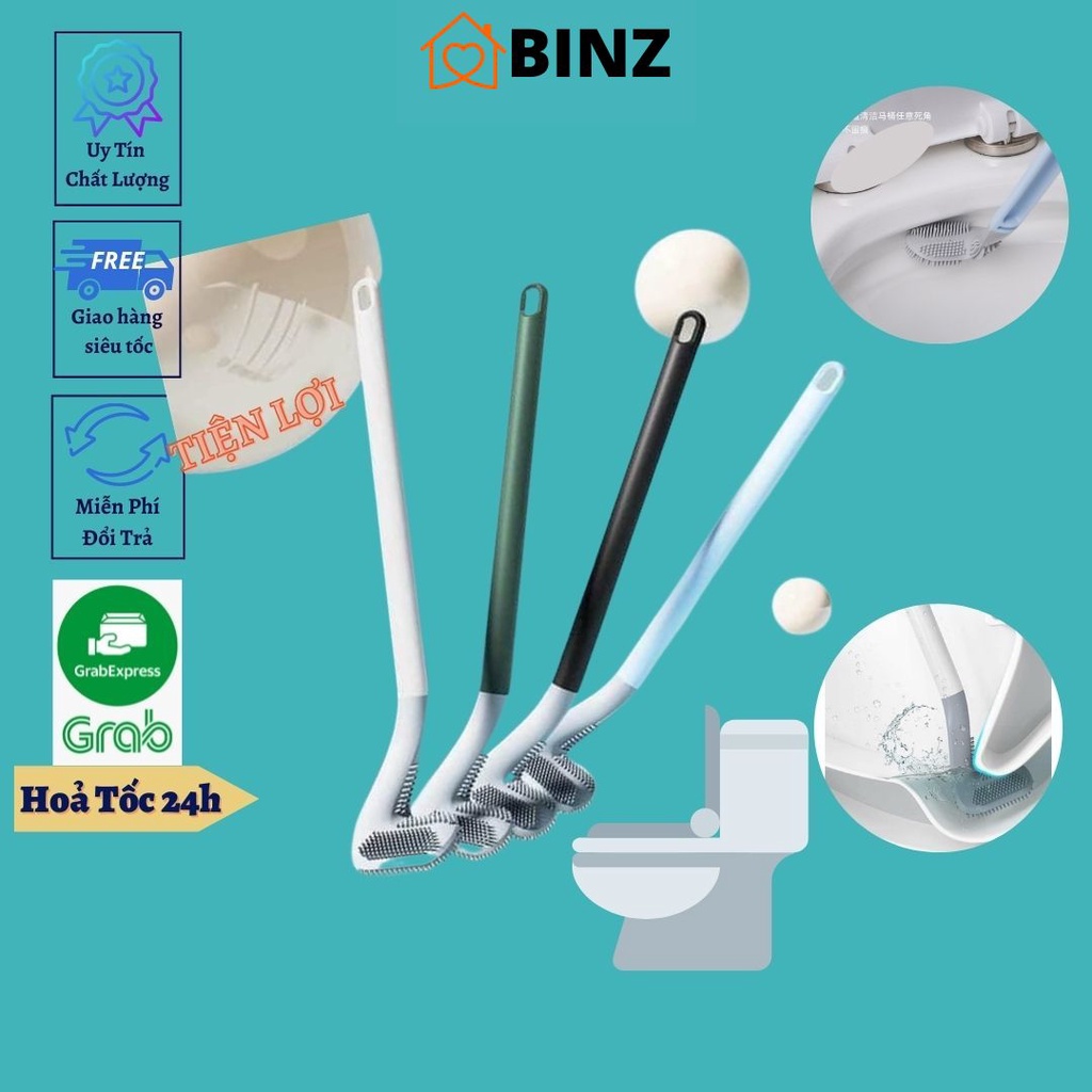 Toilet Brush, L-Shaped Toilet Brush, Toilet Brush New Model Silicone ...