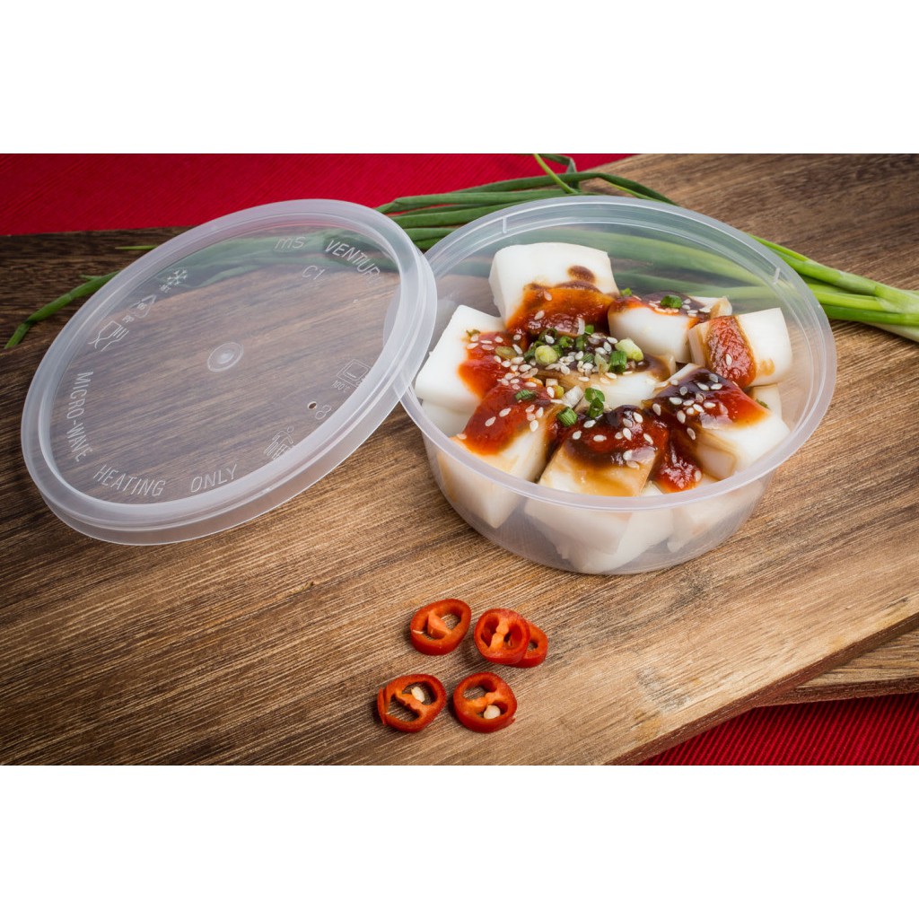 Ready Stock MS 250 Container With Lids Microwavable Container 50pcs ...