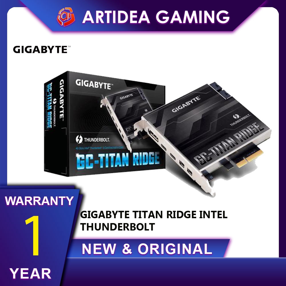 ^ GIGABYTE TITAN RIDGE INTEL THUNDERBOLT - GC-TITAN RIDGE | Shopee Malaysia