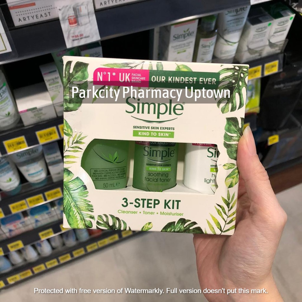 SIMPLE 3-Step Kit 50ml (Starter Kit) | Shopee Malaysia